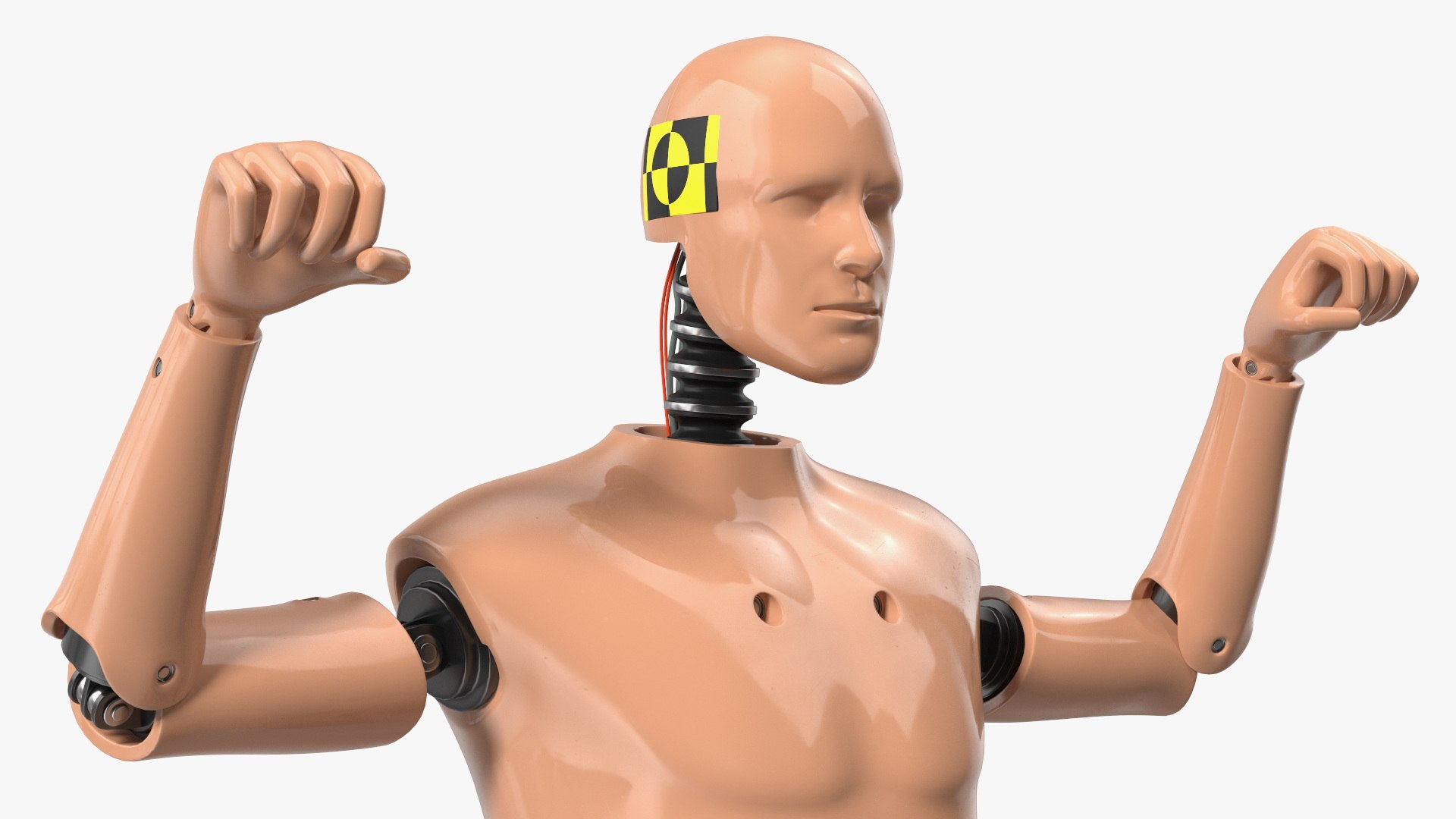 Astronaut Training Simulator With Mannequin Rigged 3D Model ...