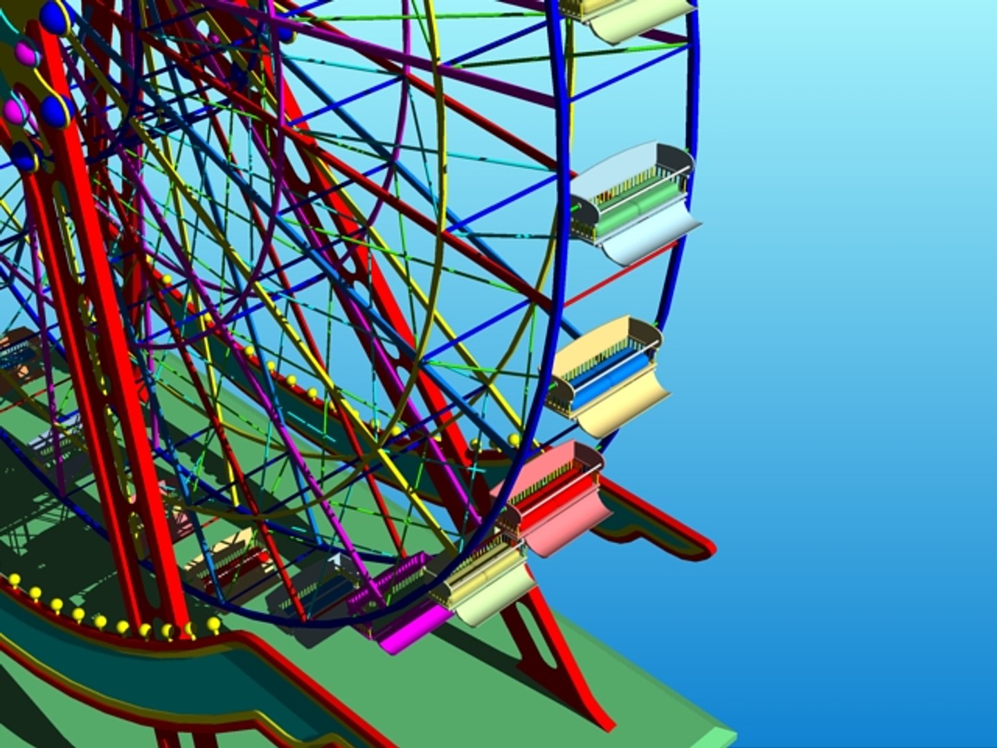Ferris Wheel Dwg