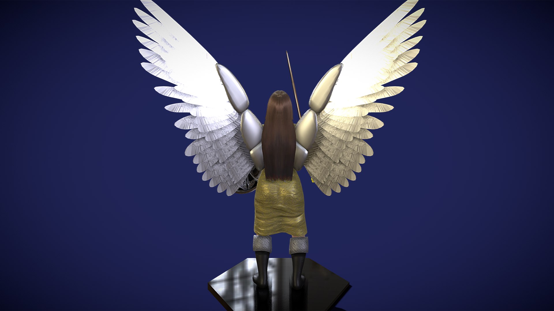 Angel Knight 3D Model - TurboSquid 1629323