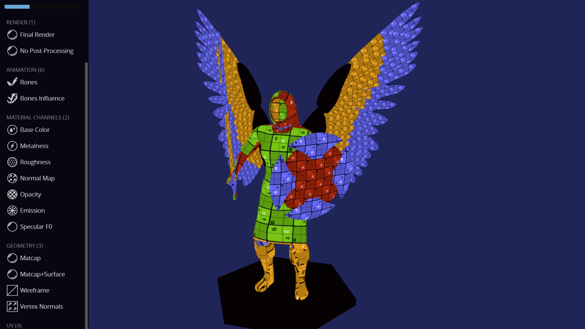 Angel Knight 3D Model - TurboSquid 1629323