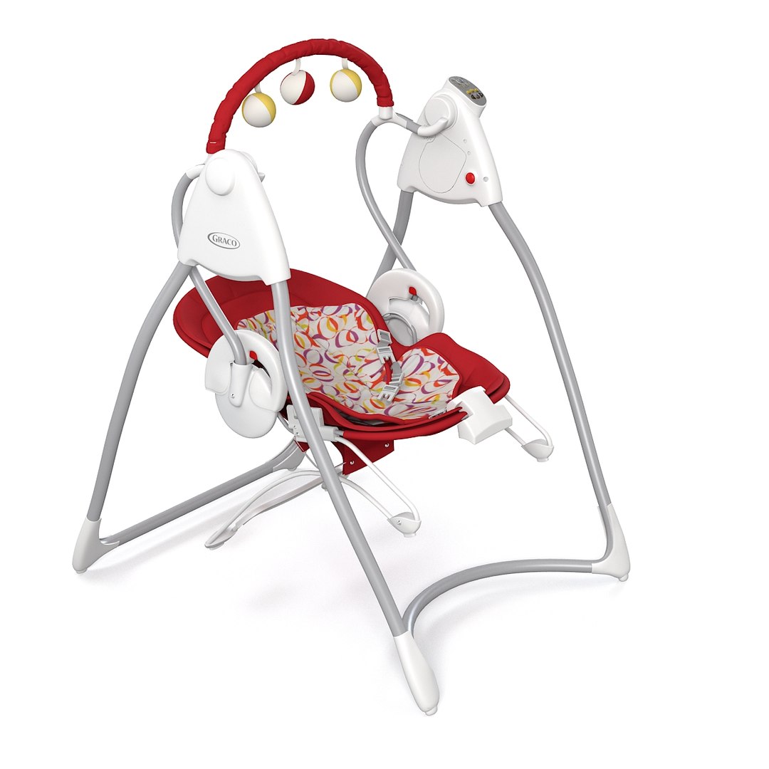 Baby Swing Bouncer 3d 3ds