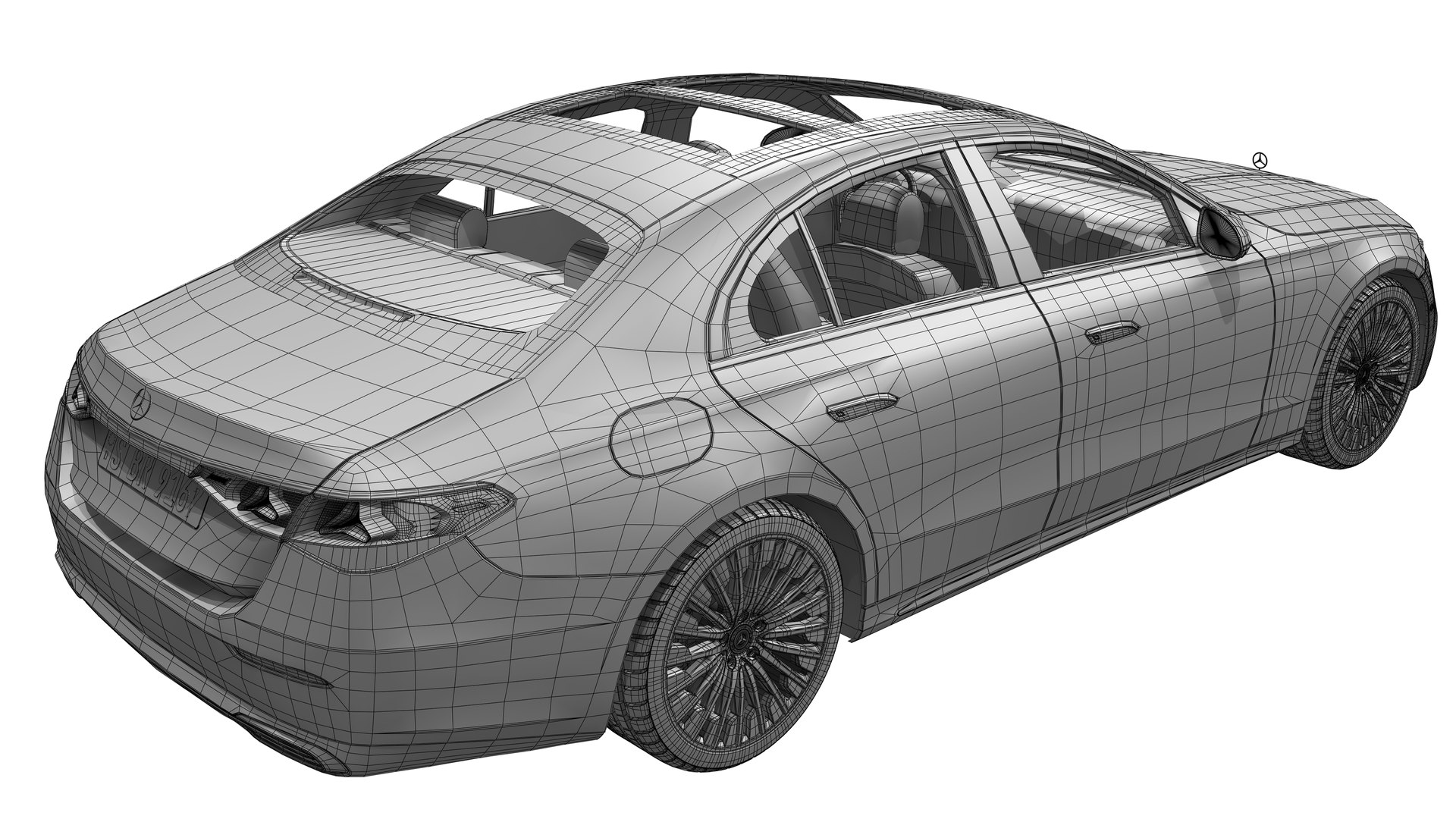 Mercedes Benz E Class 2024 3D Model - TurboSquid 2132935