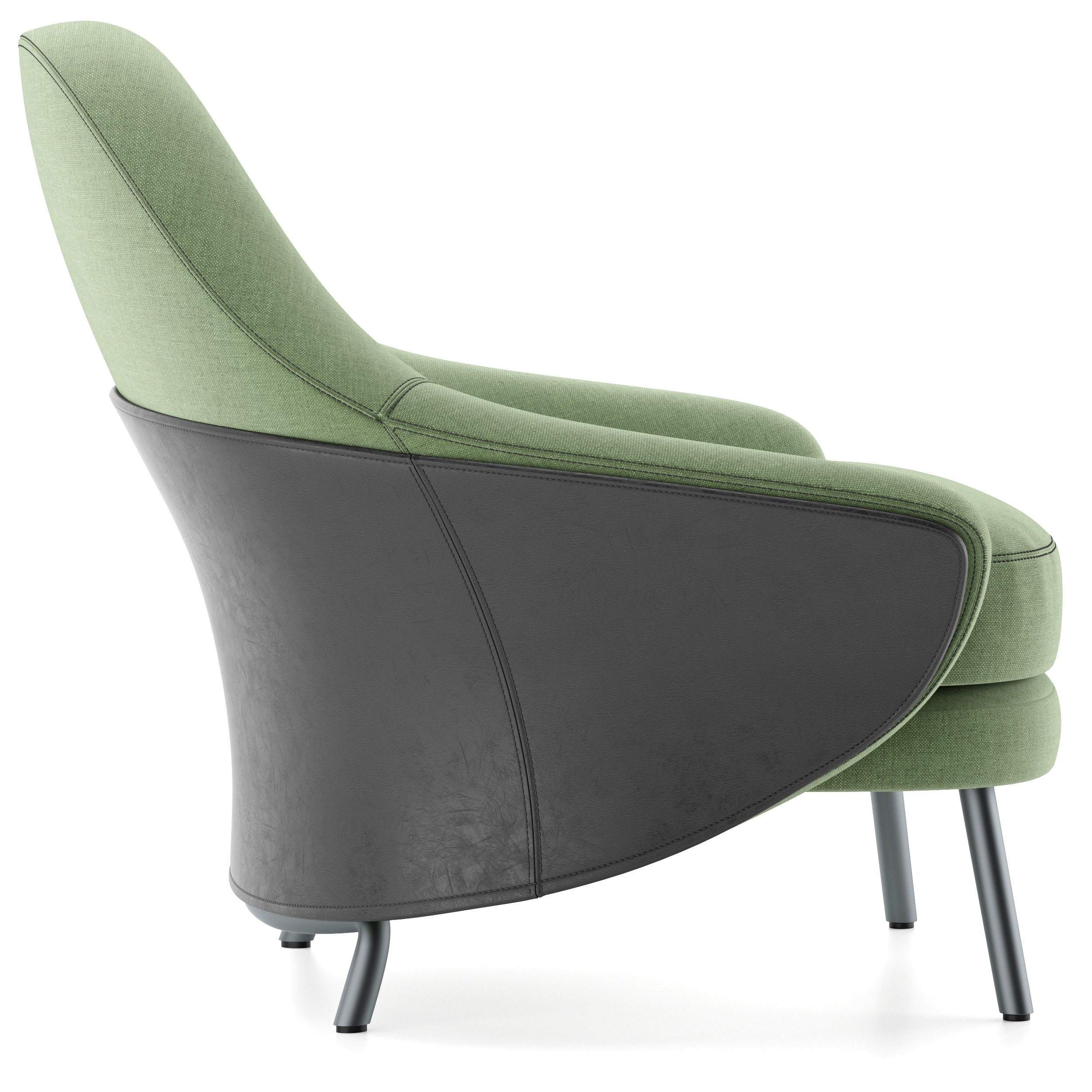 3D Minotti Angie armchair - TurboSquid 1862355