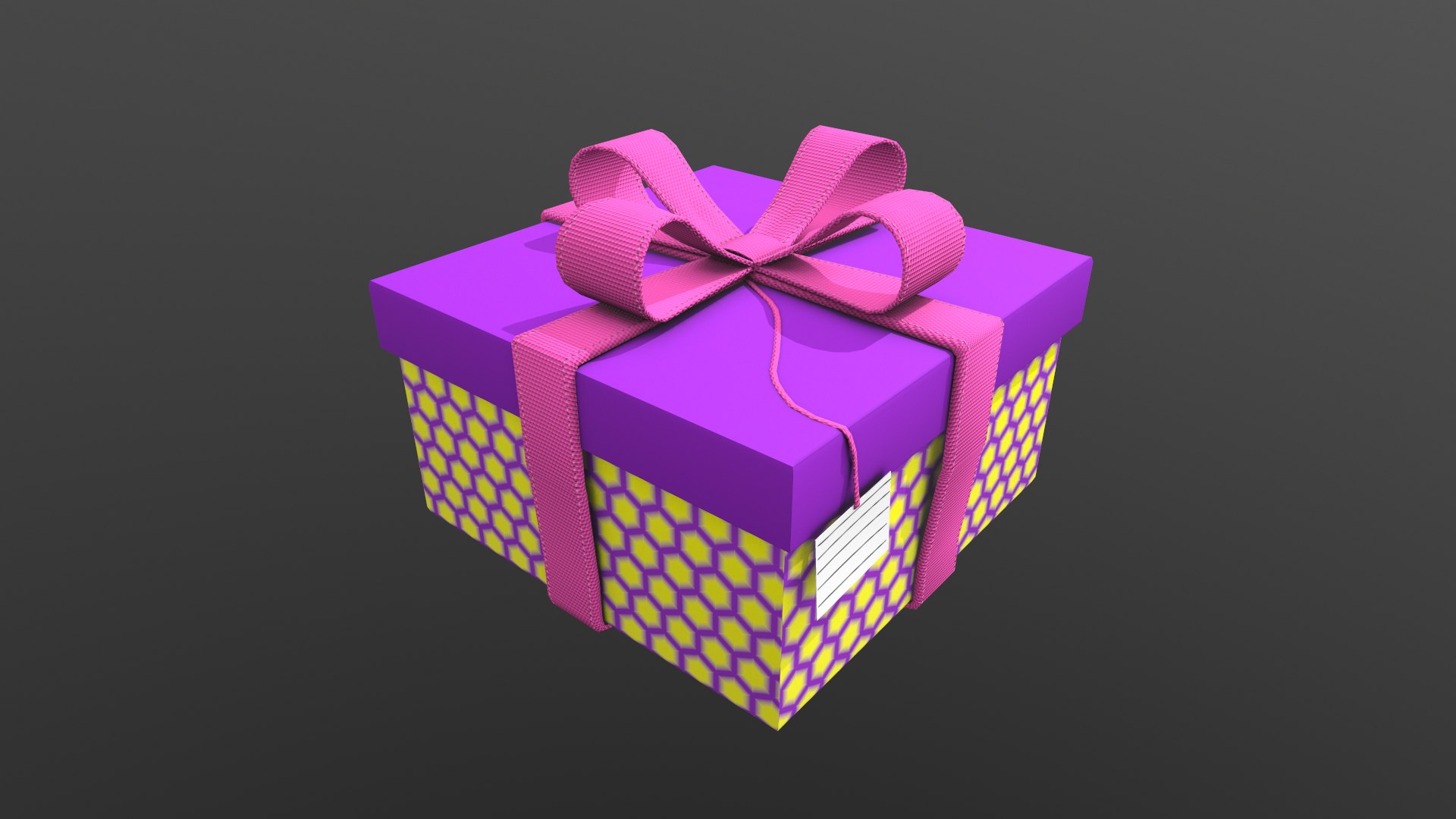 3D Gift Box Model - TurboSquid 1737395
