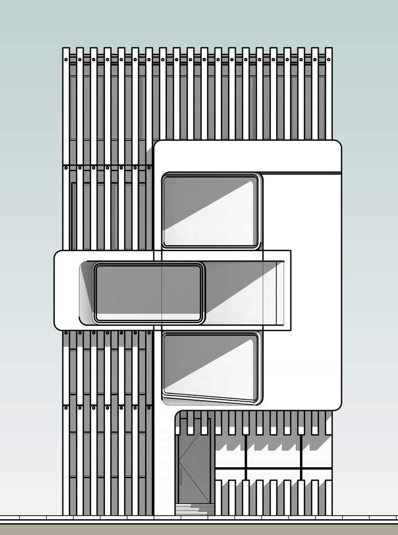 Modern Building 26 3D Model - TurboSquid 1793039