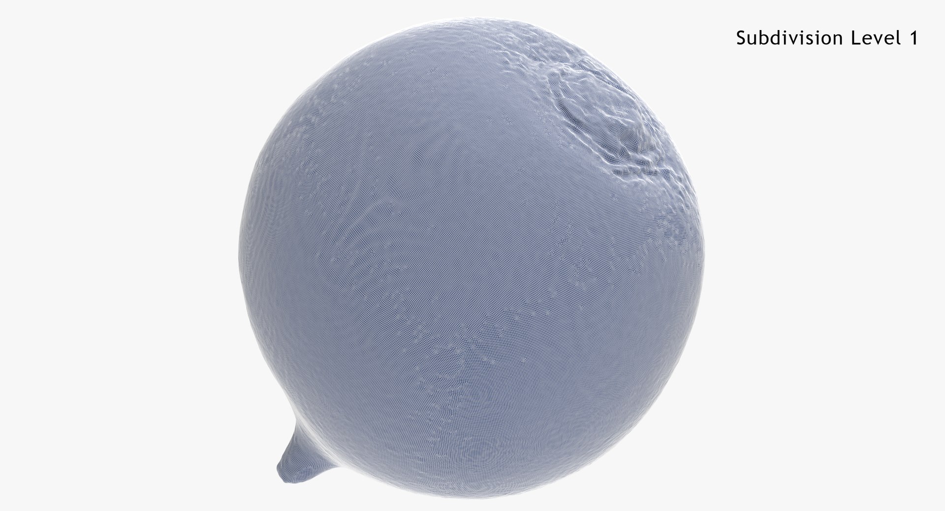 3D Silver Turnip - TurboSquid 1709948