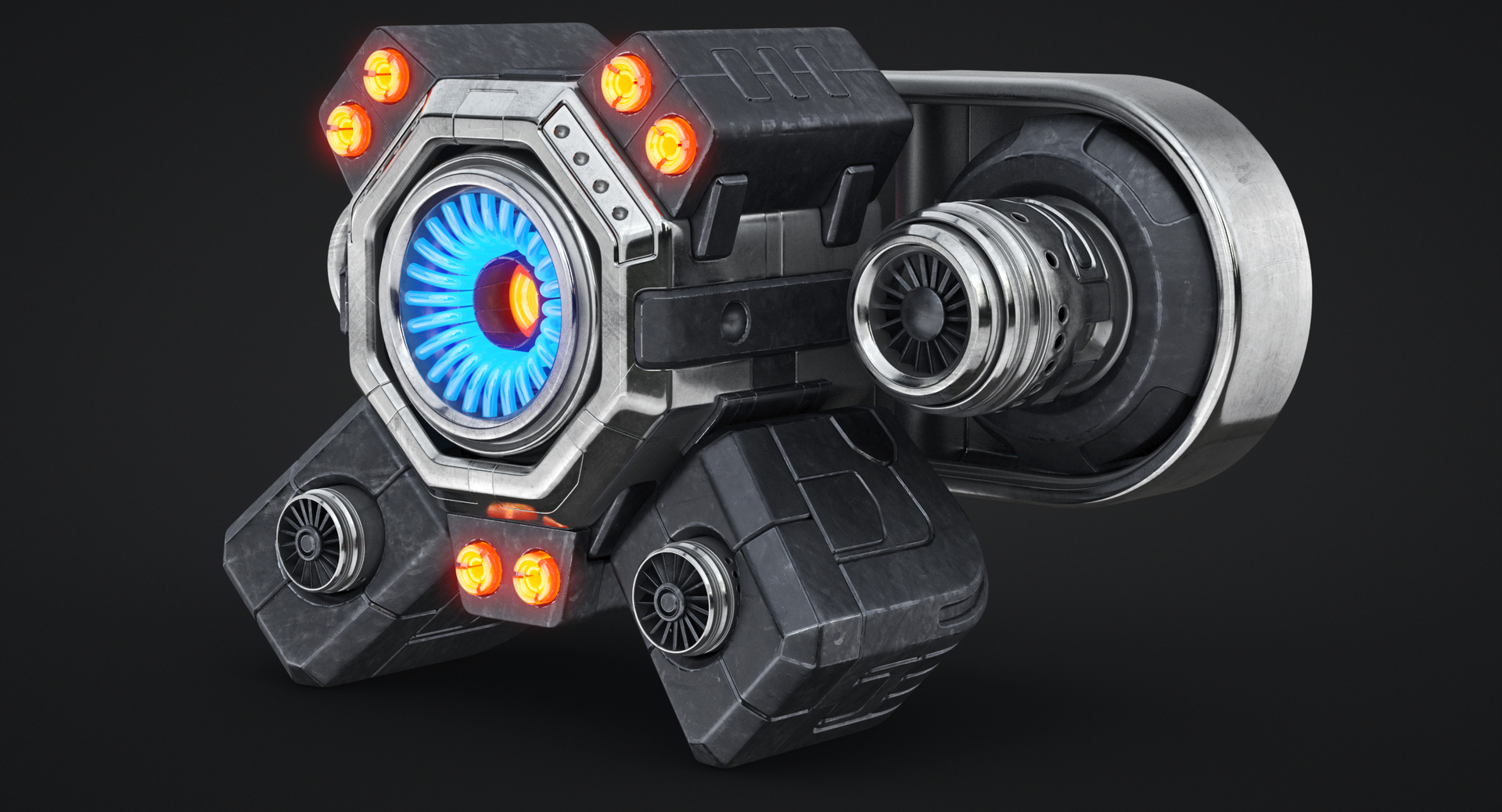 modèle 3D de Moteur de science-fiction - TurboSquid 1225039