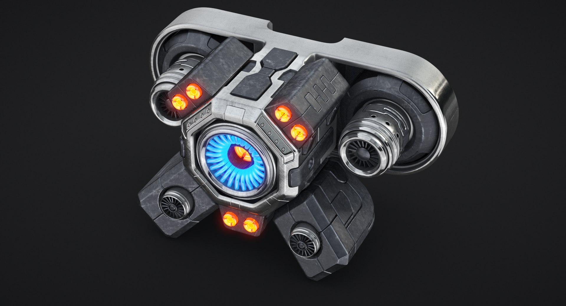 3D Sci-fi Engine Model - TurboSquid 1225039