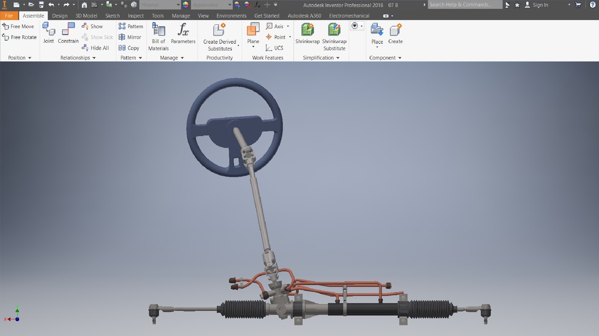 3D Car-power-steering-system Model - TurboSquid 2323648