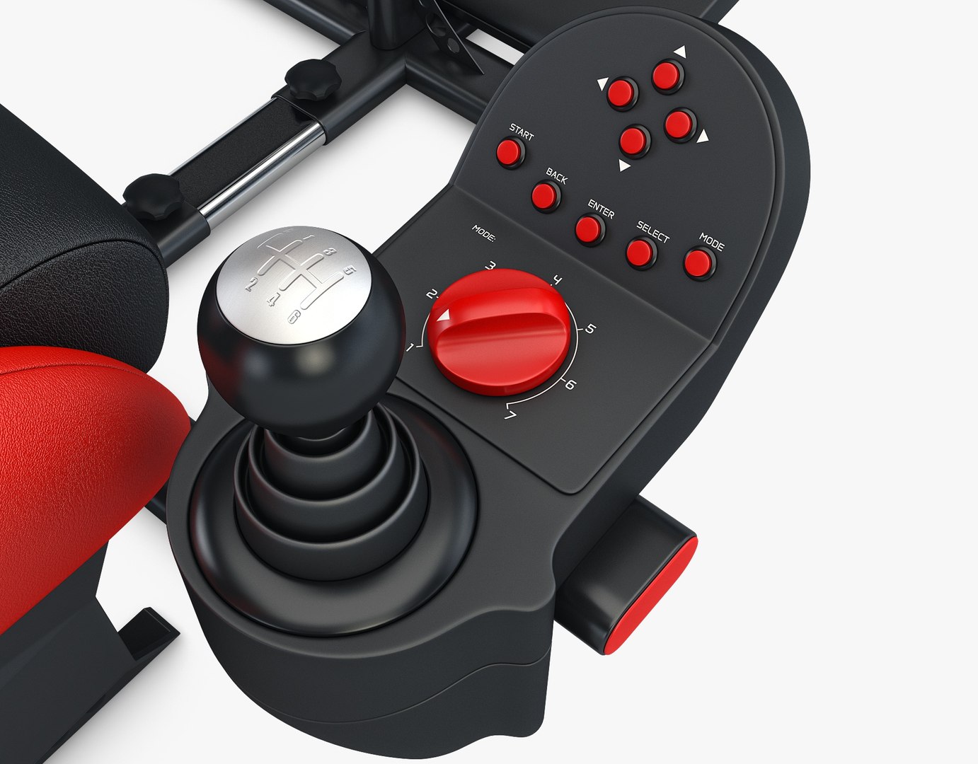 3D Generic Racing Simulator Cockpit With Monitor A - TurboSquid 2308800