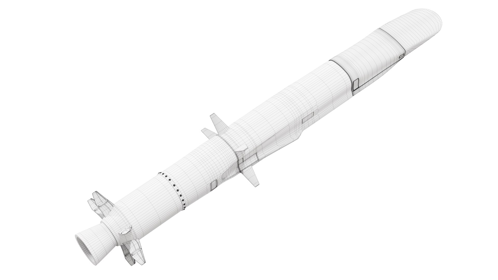 Zircon 3M22 Hypersonic Missile 3D - TurboSquid 1775319