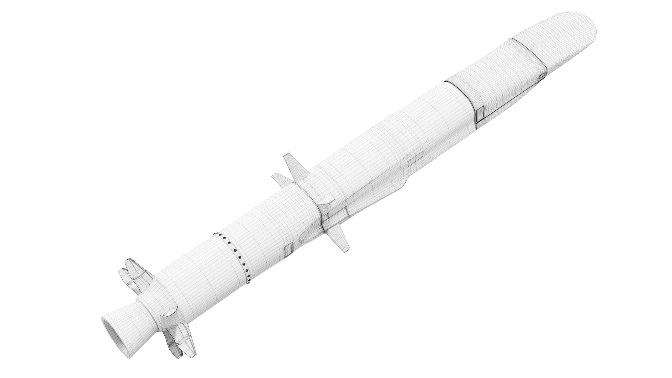 Zircon 3M22 Hypersonic Missile 3D - TurboSquid 1775319