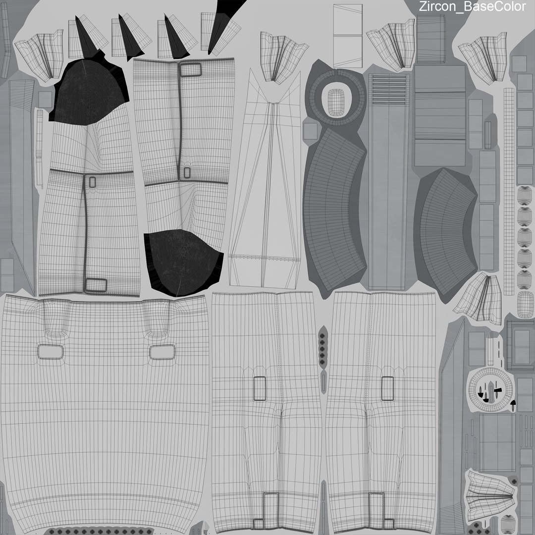 Zircon 3M22 Hypersonic Missile 3D - TurboSquid 1775319