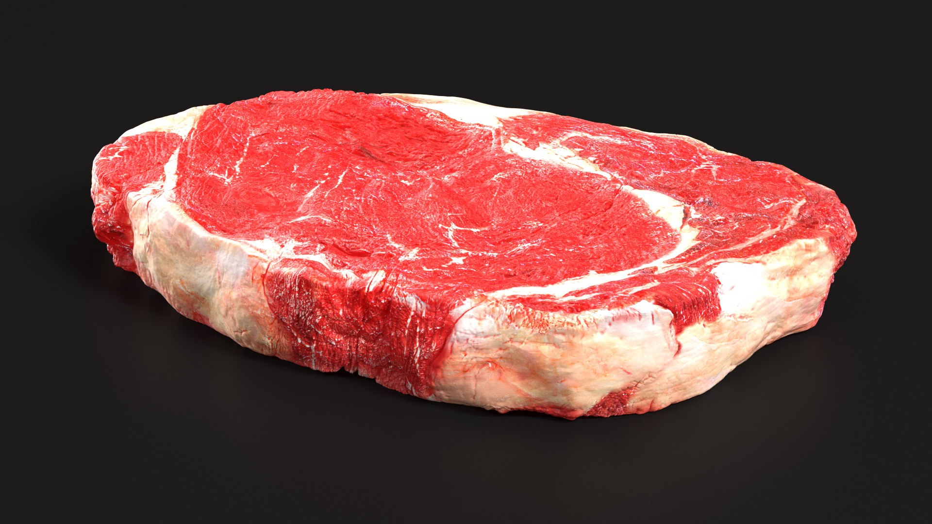3D Meat Slice Fresh - TurboSquid 1947480