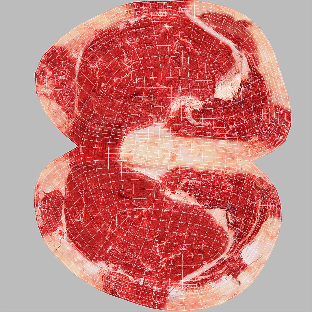3D Meat Slice Fresh - TurboSquid 1947480