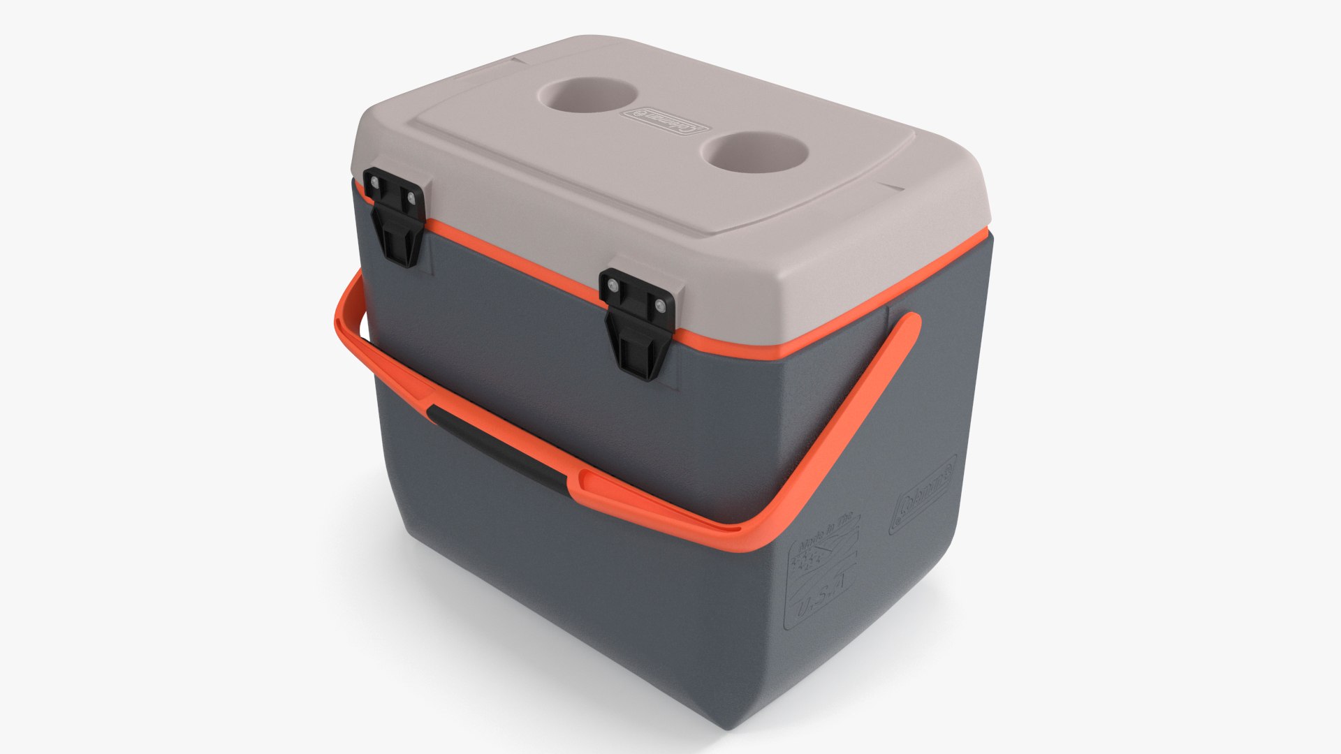 Coleman Cool Box 28 QT Gray Rigged 3D - TurboSquid 2108446