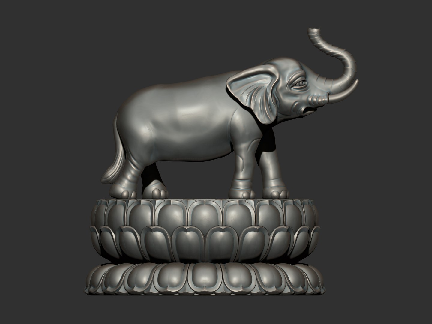 Elephant 3D Model - TurboSquid 2042578