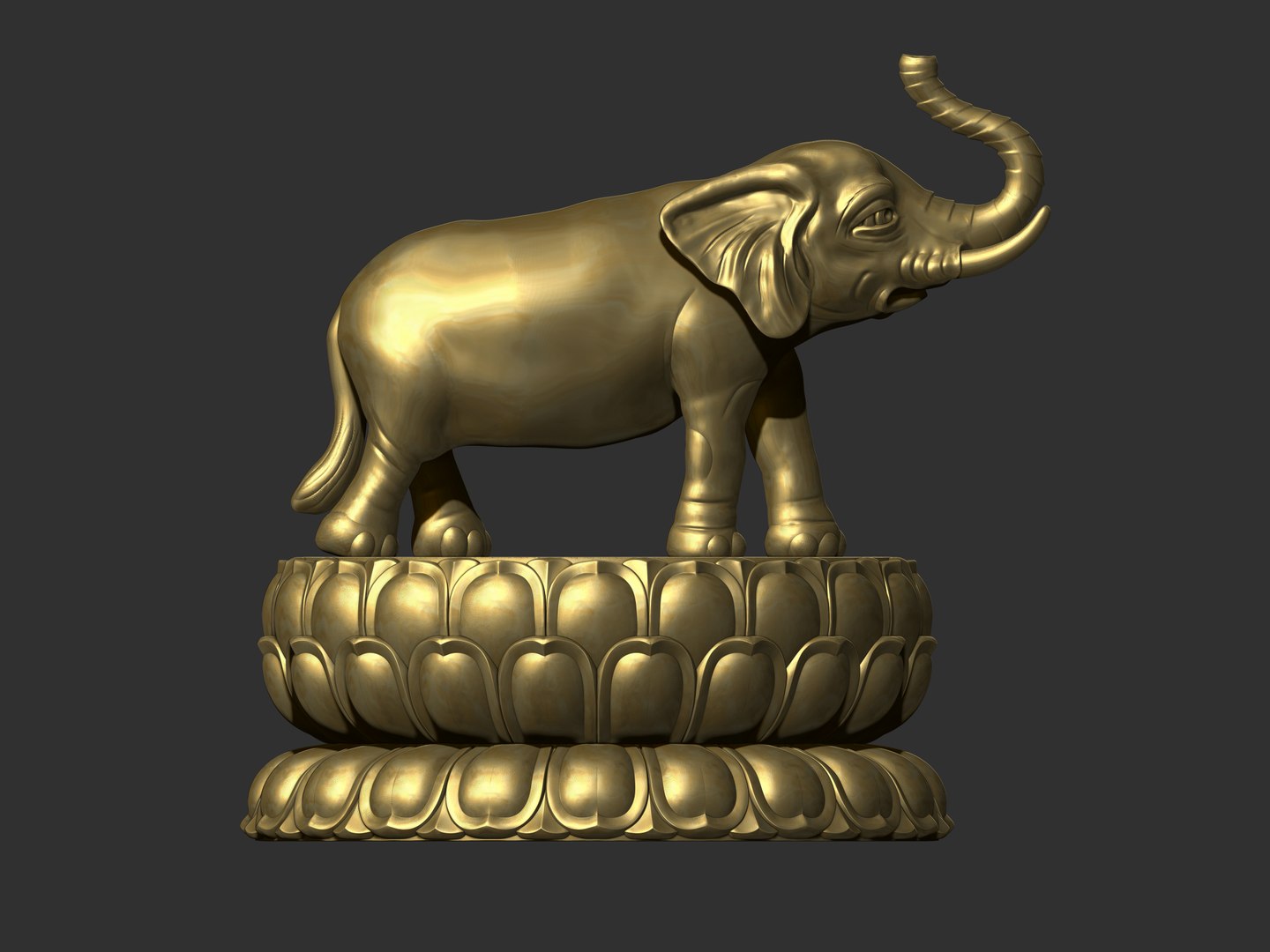 Elephant 3D Model - TurboSquid 2042578