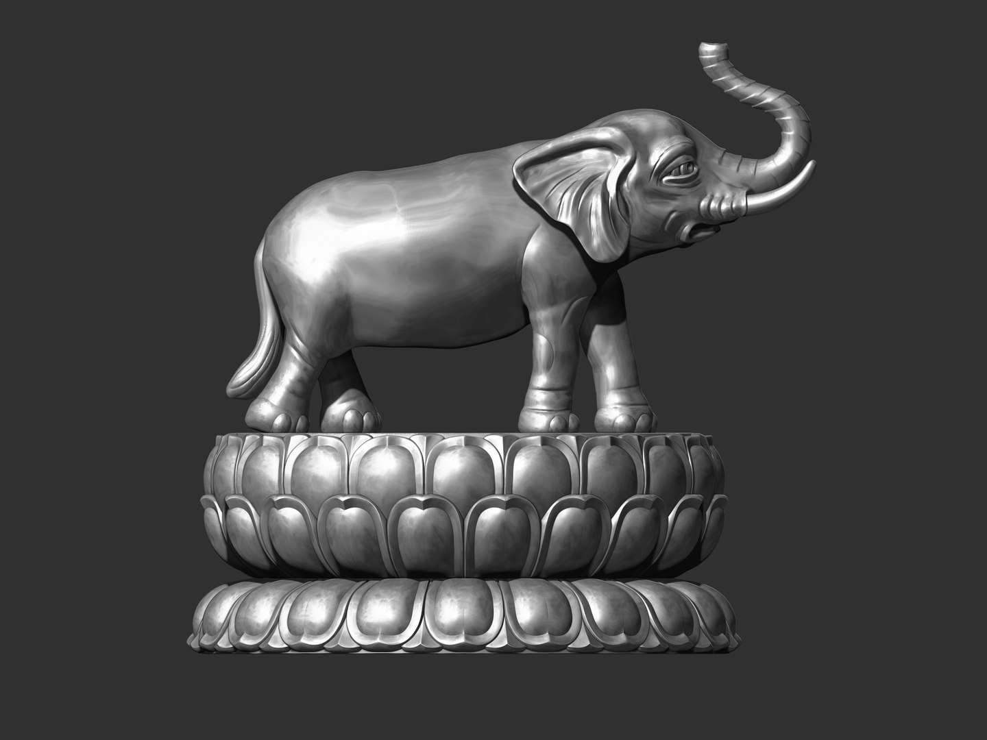 Elephant 3D Model - TurboSquid 2042578