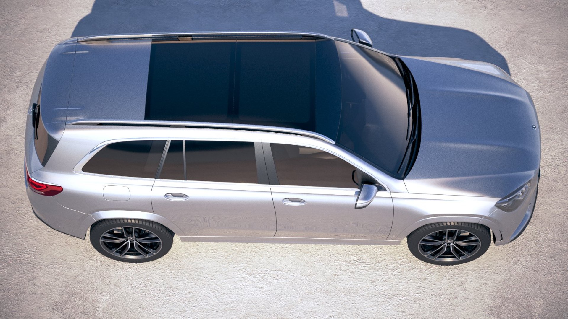 Mercedes-benz Gls 2020 3D Model - TurboSquid 1414209