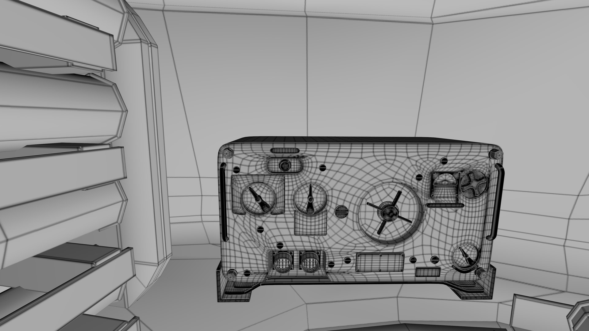 Obj Soviet Tank Interior T