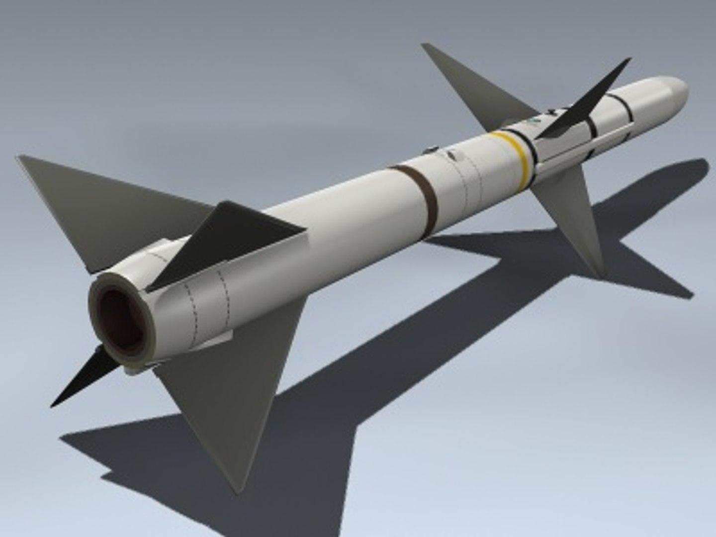 3dsmax Aim-7f Sparrow