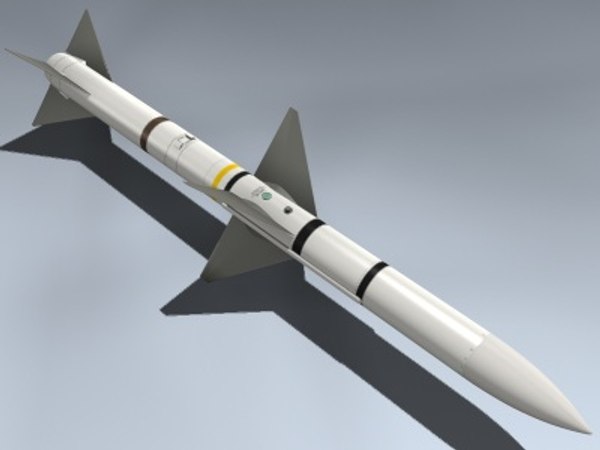 3dsmax aim-7f sparrow