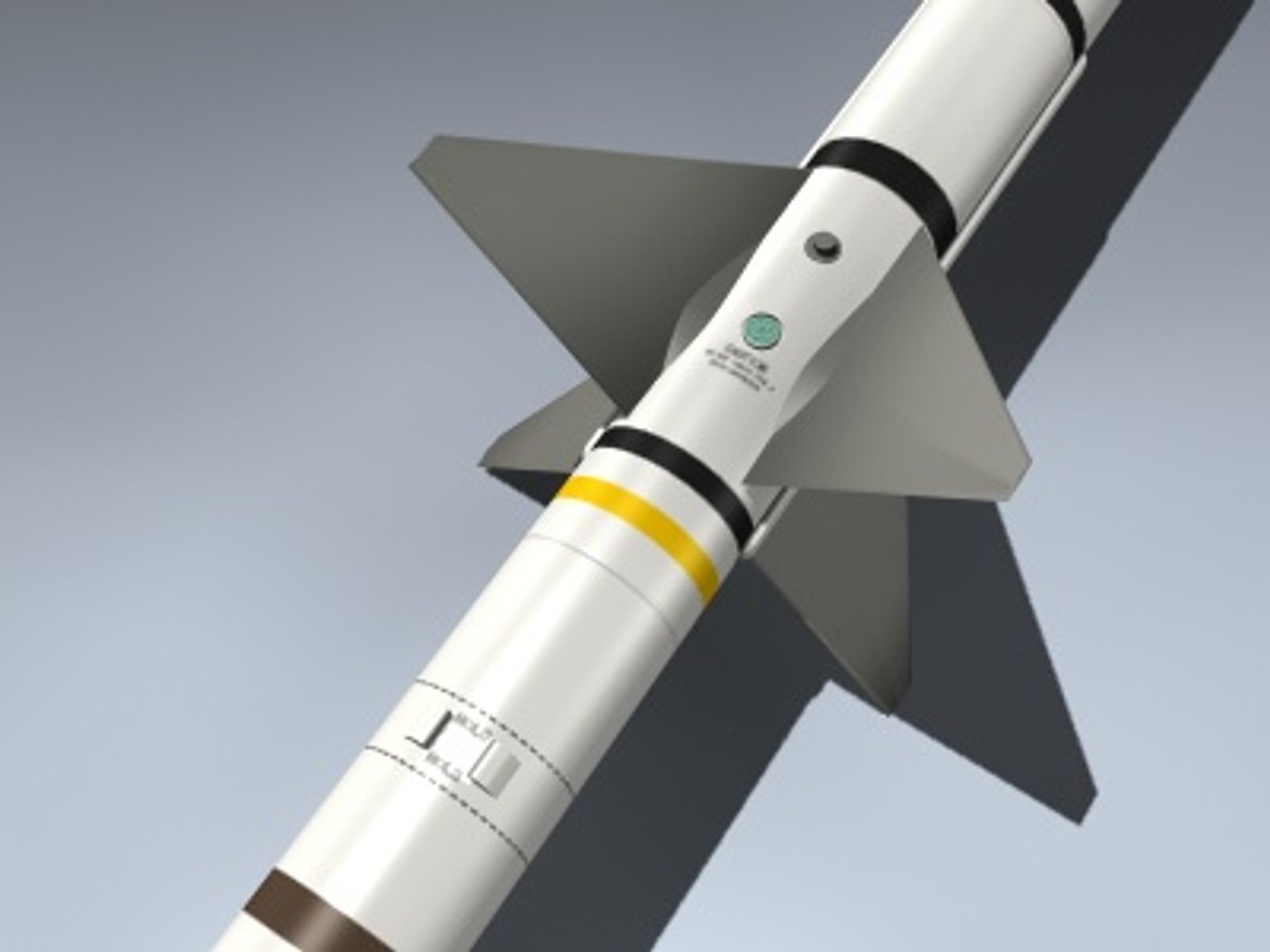 3dsmax Aim-7f Sparrow