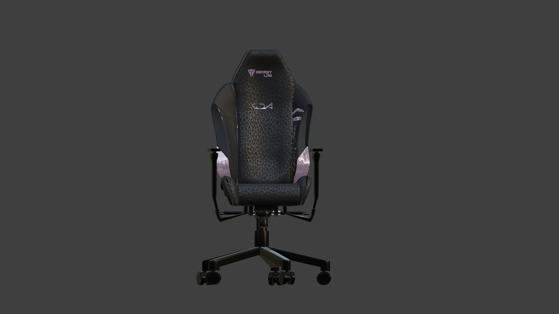 KDA Gaming Chair 3D Model - TurboSquid 2245485