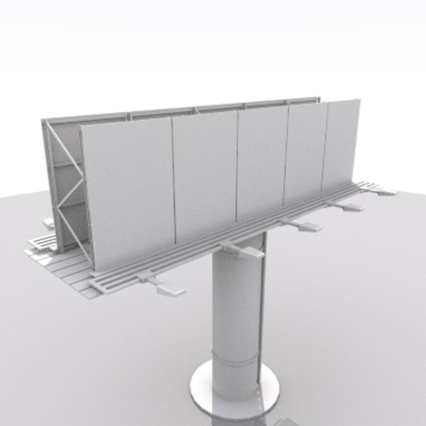 3d billboard model