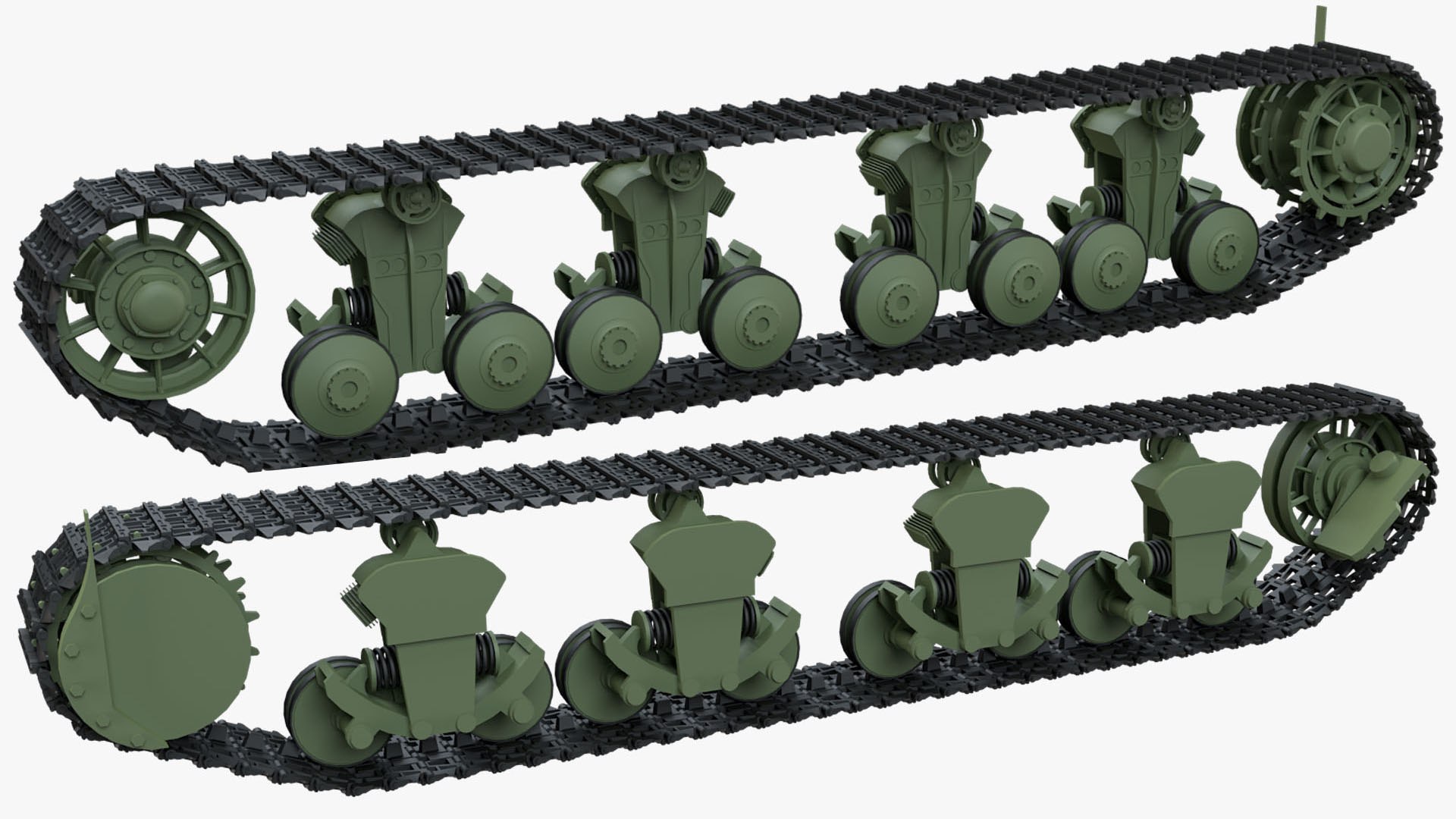 3D model tank track 5 - TurboSquid 1509747