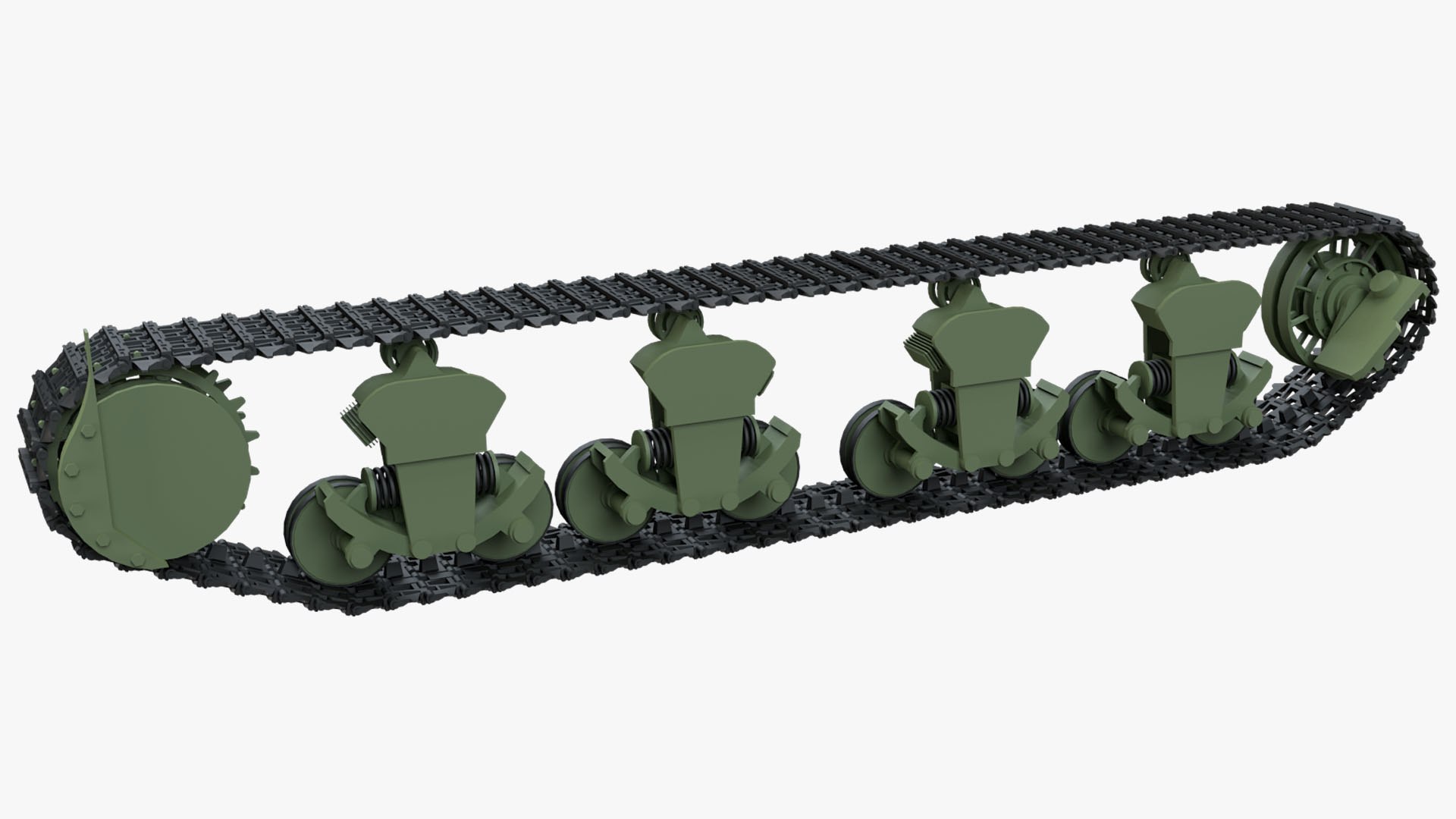 3D model tank track 5 - TurboSquid 1509747