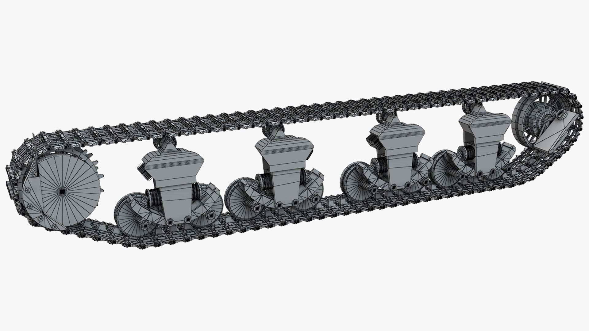 3D model tank track 5 - TurboSquid 1509747