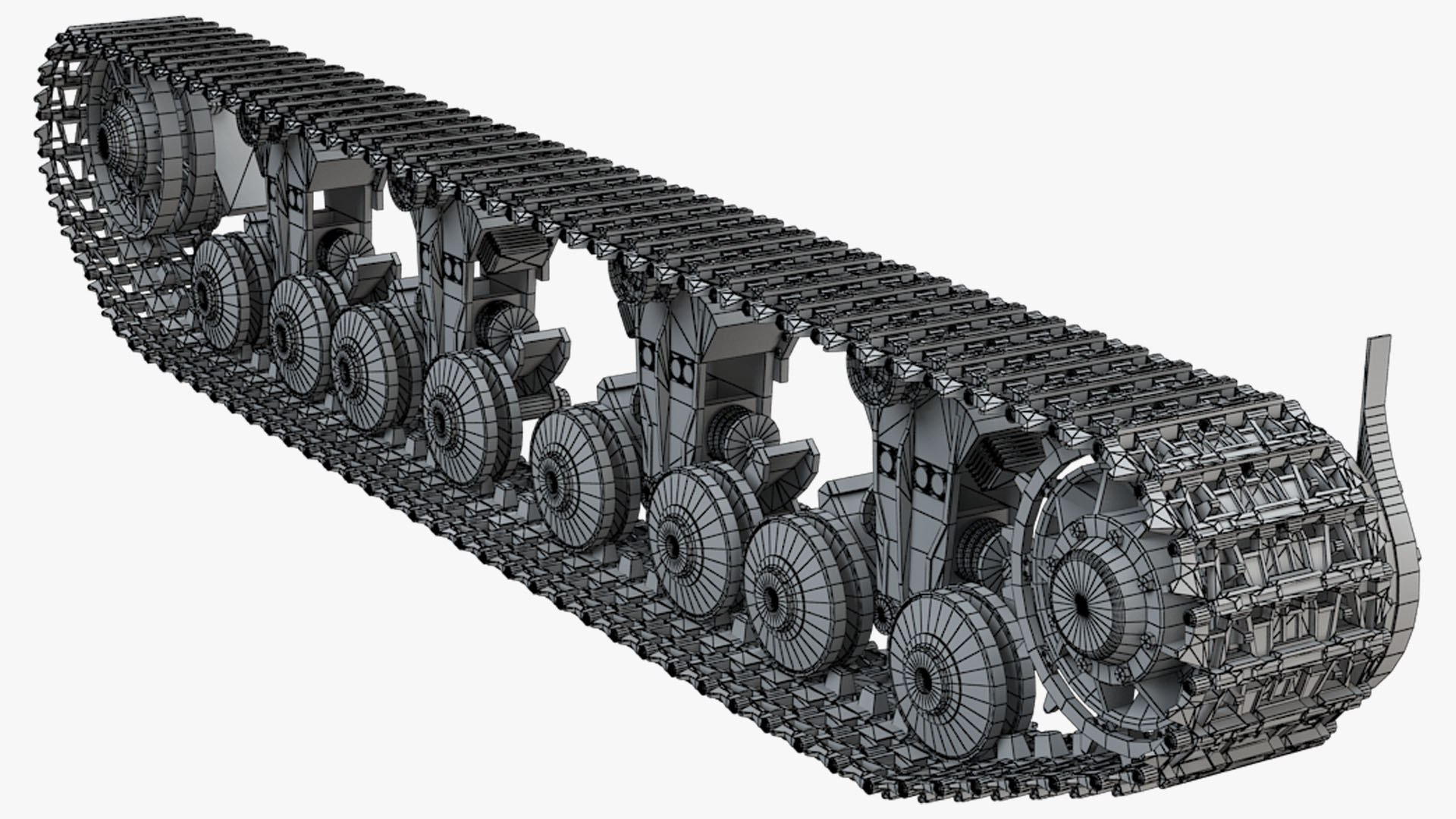 3D model tank track 5 - TurboSquid 1509747