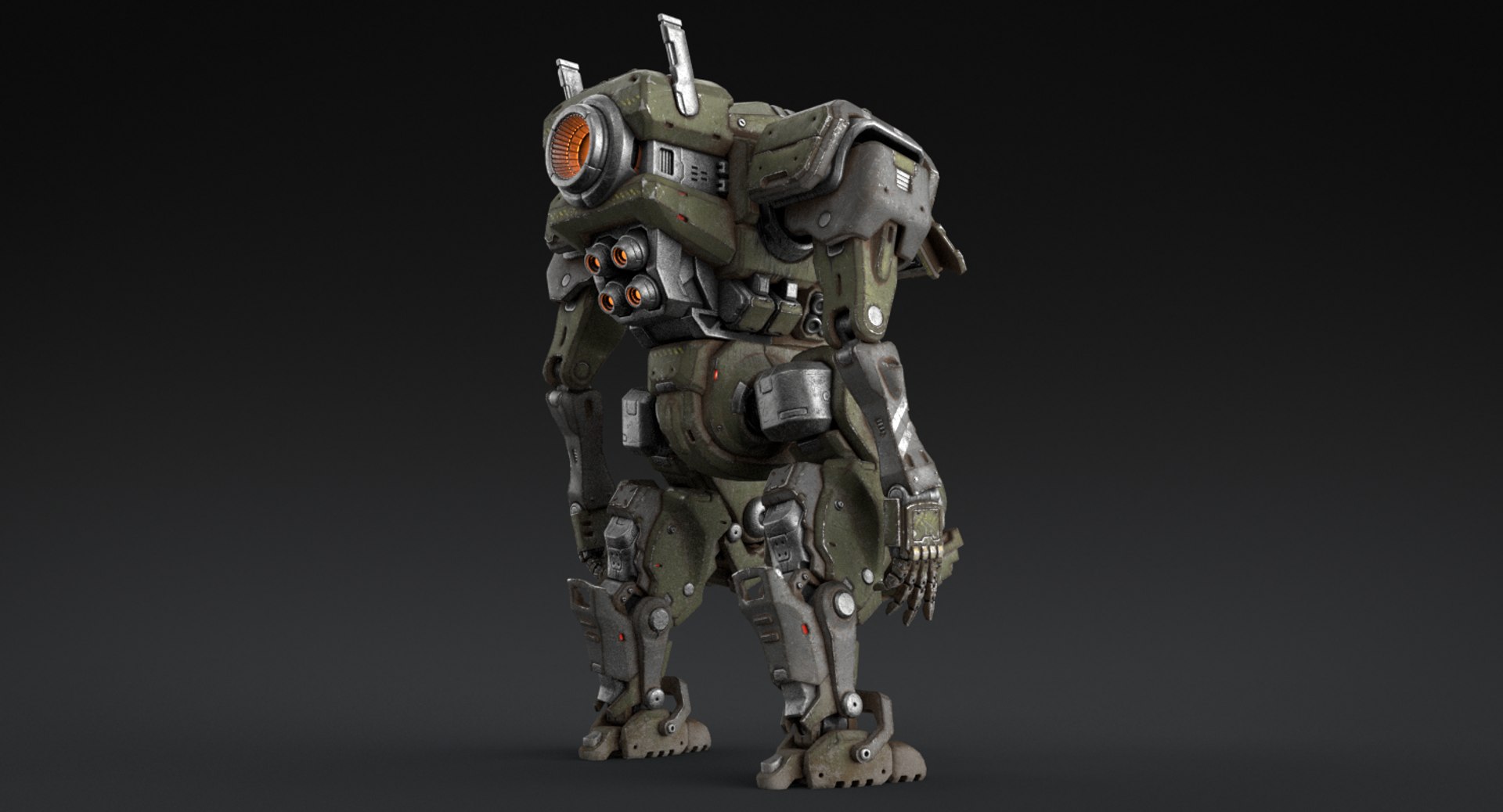 3D Mech Cockpit Model - TurboSquid 1310446