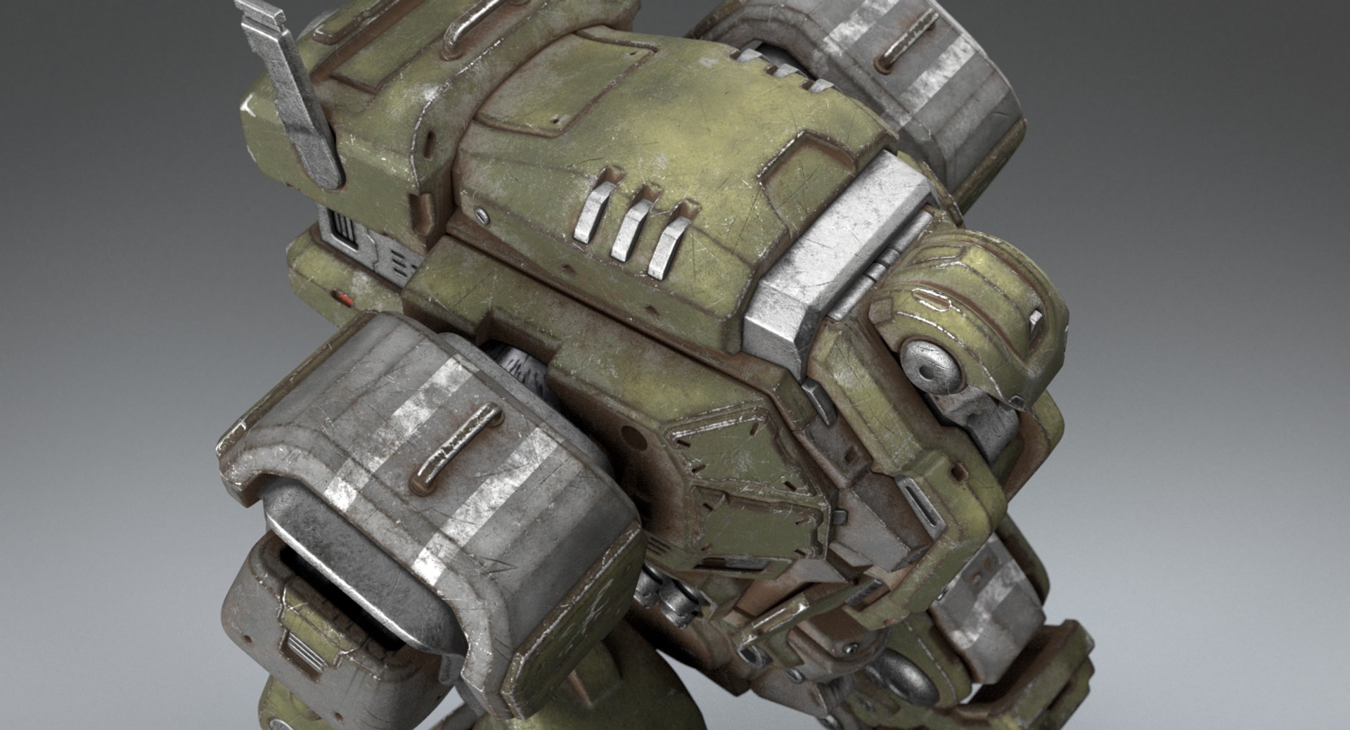 3D mech cockpit model - TurboSquid 1310446