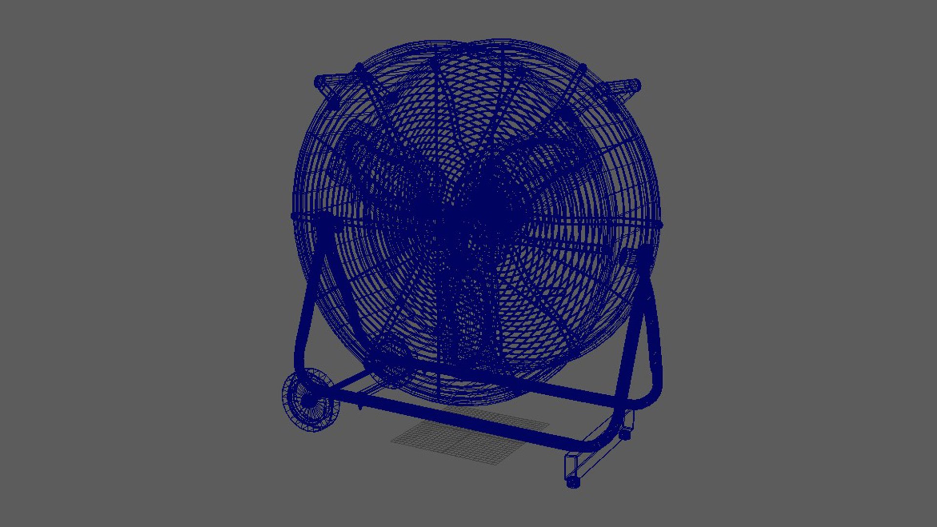 3D Industrial Fan Model - TurboSquid 2197749