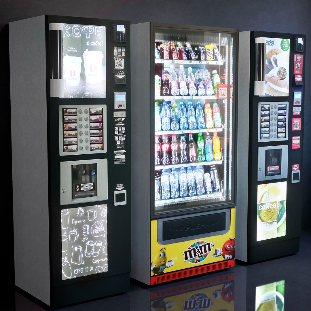 Showcase 013 Vending Machine 3D Model - TurboSquid 1476125