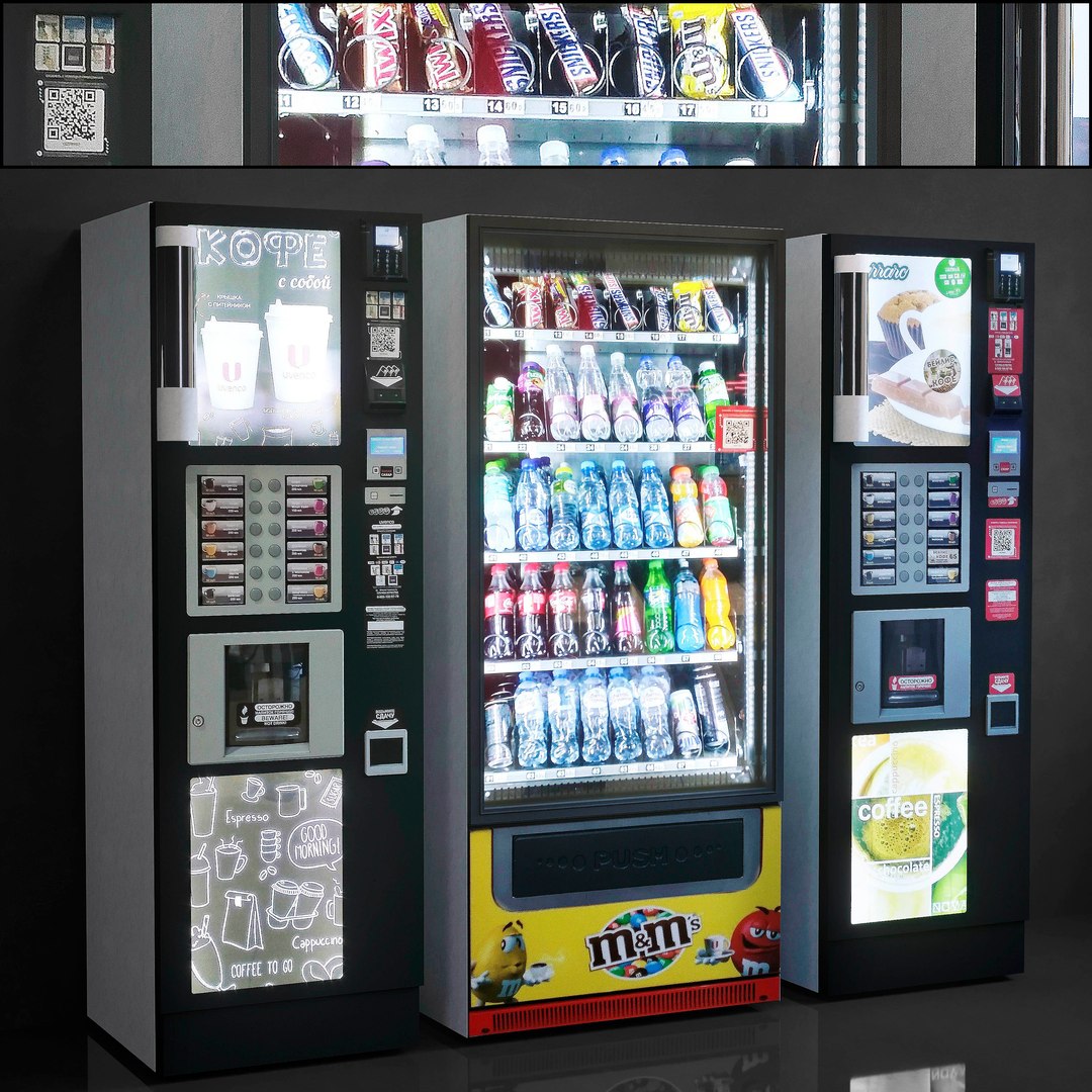 Showcase 013 Vending Machine 3D Model - TurboSquid 1476125