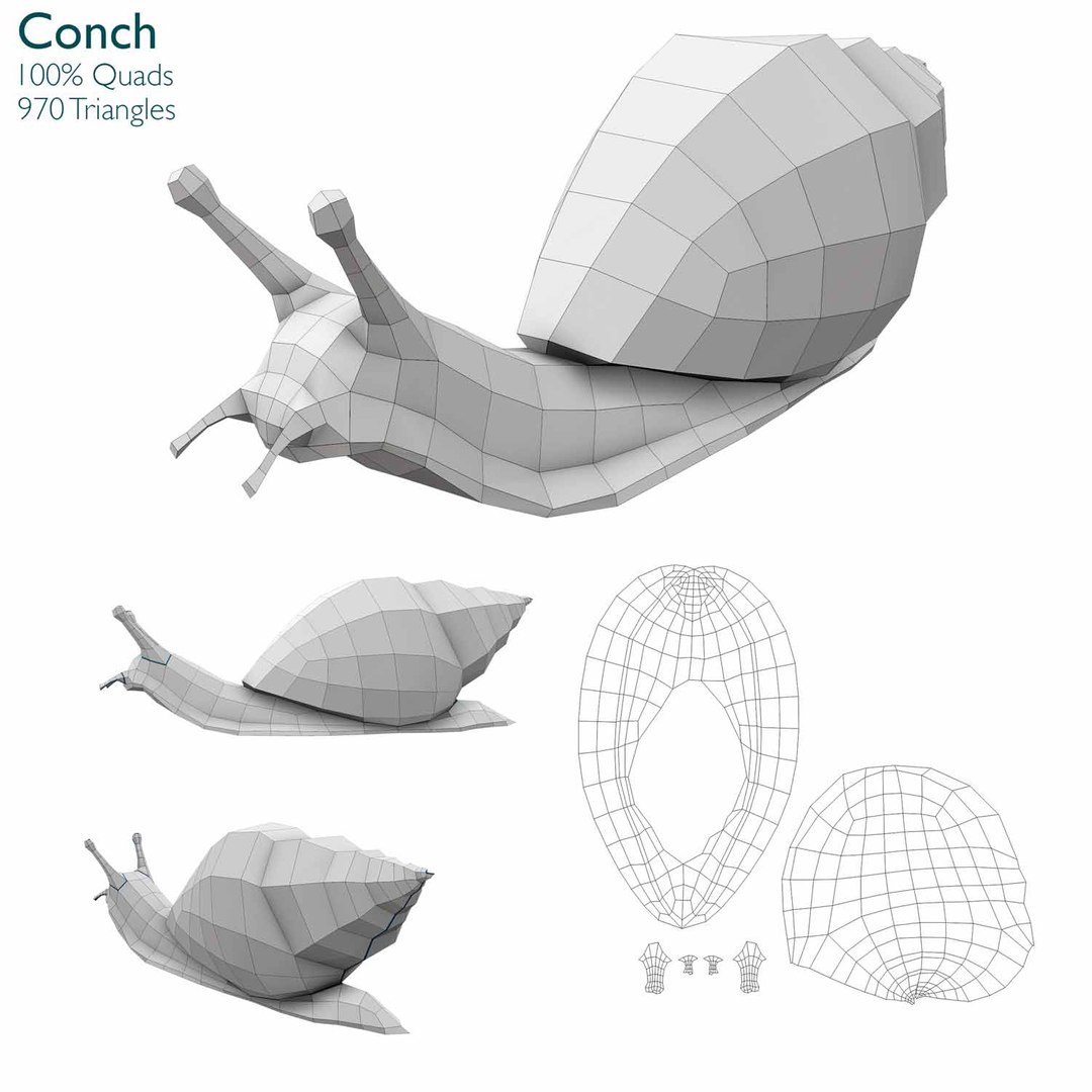 60 base meshes 3D model - TurboSquid 1150474