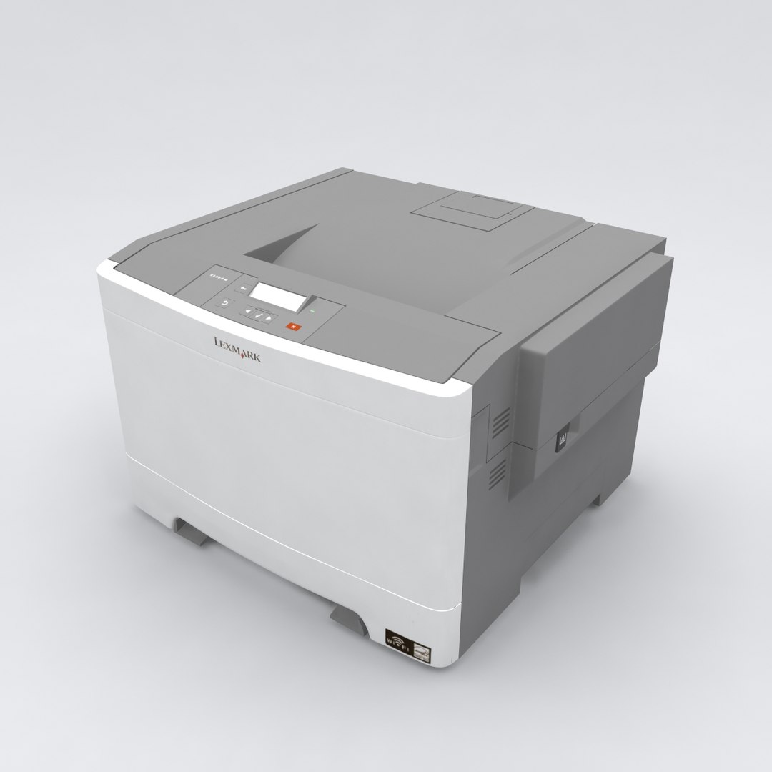 3dsmax Printer Lexmark C540