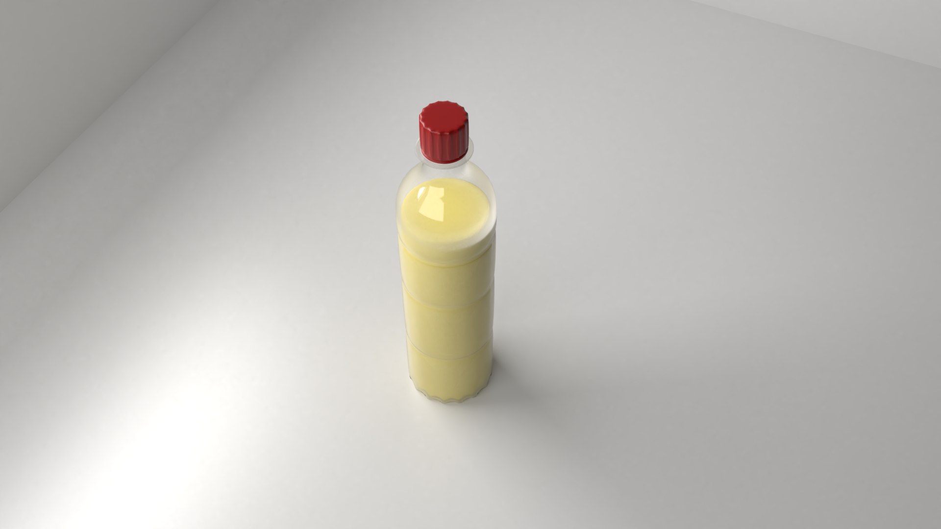 3D Plastic Bottle 11 Liquid Model - TurboSquid 1479394