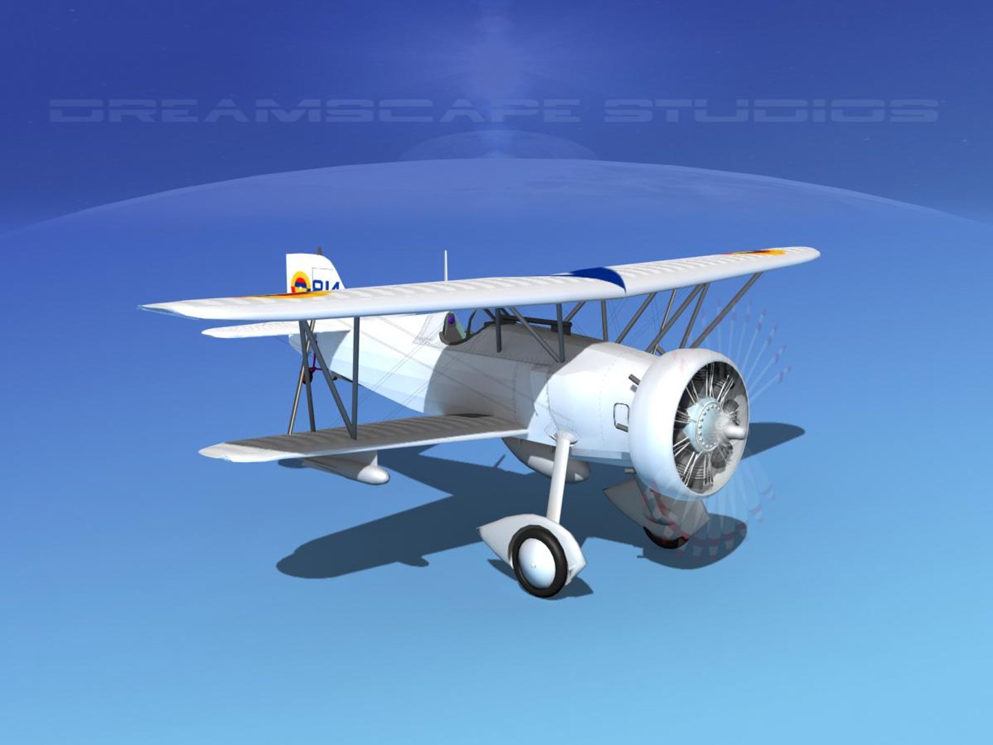 Curtiss Fighter Goshawk 3d 3ds