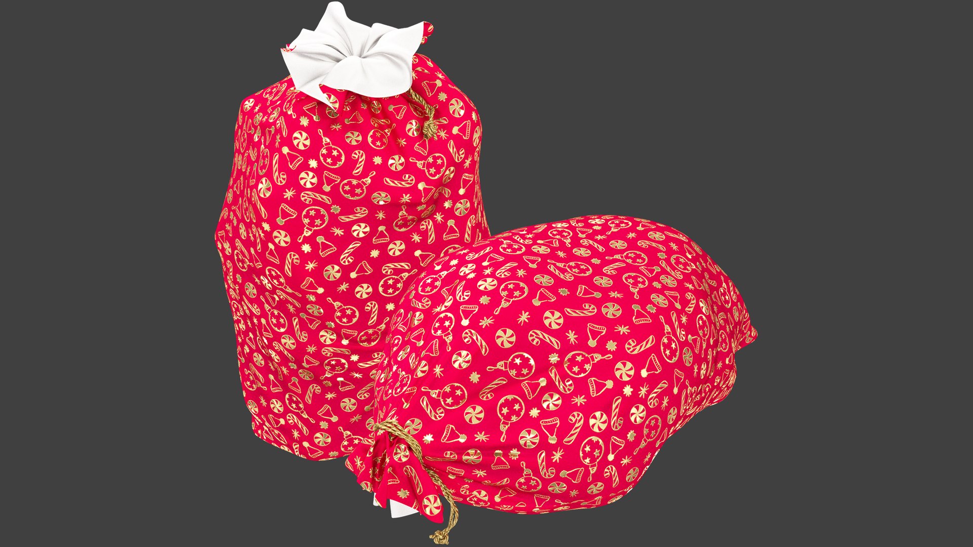 Santa Bags Collection V3 3D Model - TurboSquid 2146387
