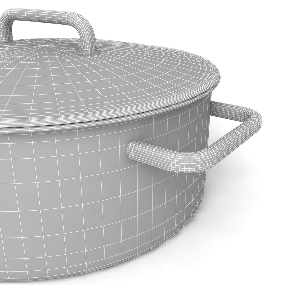 3d Model Pot