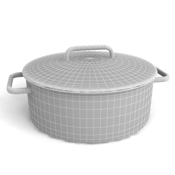 3d model pot