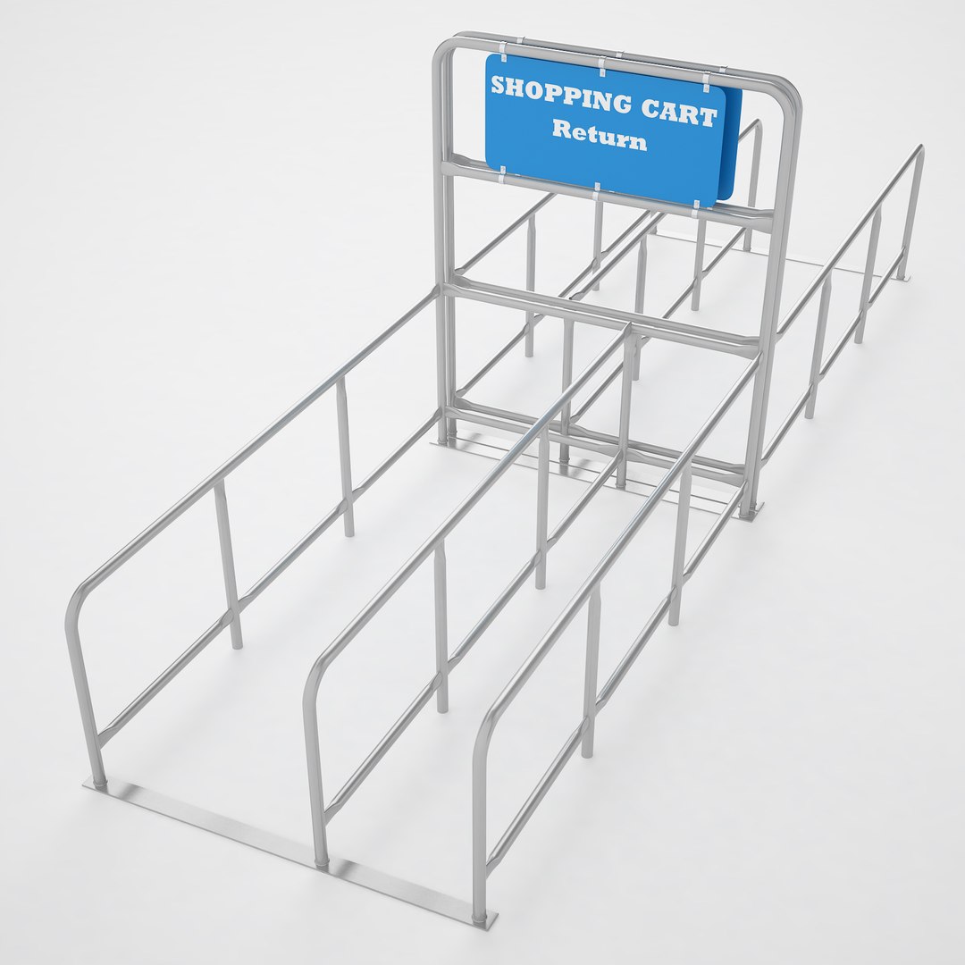 Shopping Cart Return 05 3D Model - TurboSquid 2019417