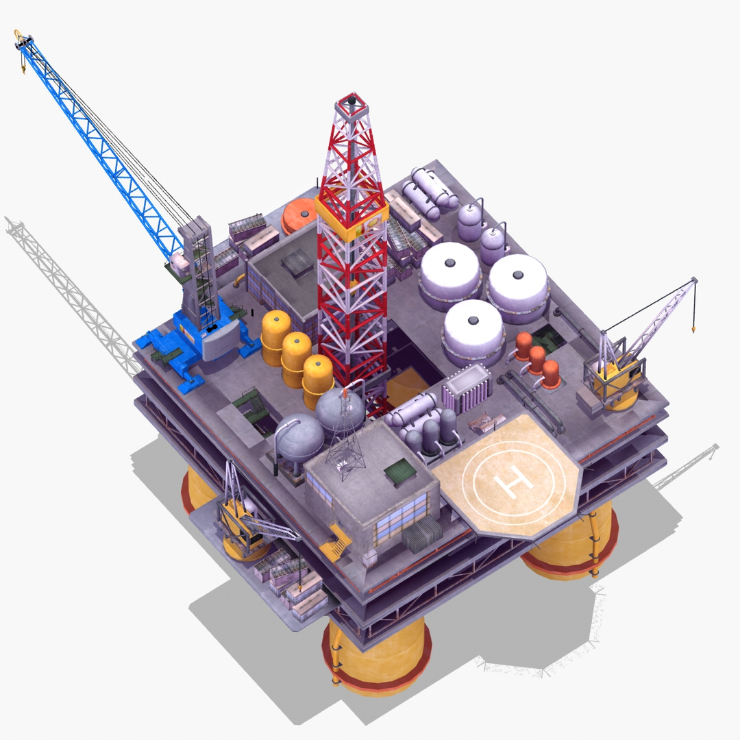 max oil rig offshore 2011