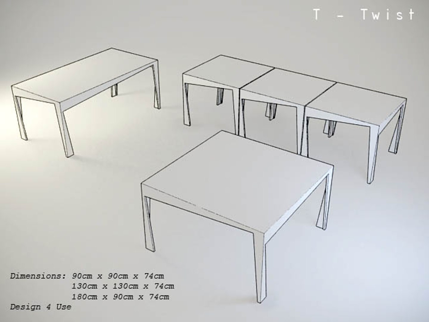 table twist 3d max