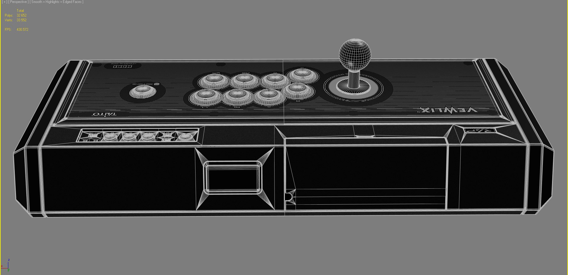 3D Hori Real Arcade Pro 4 Model - TurboSquid 1176066